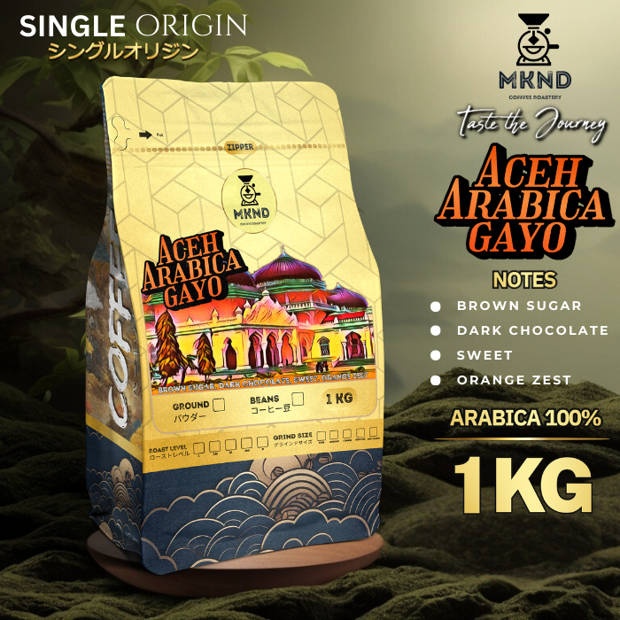 Jual KOPI ARABIKA ACEH GAYO GRADE 1 SINGLE ORIGIN 1 KG GRAM | MKND COFFEE ROASTERY | Shopee ...
