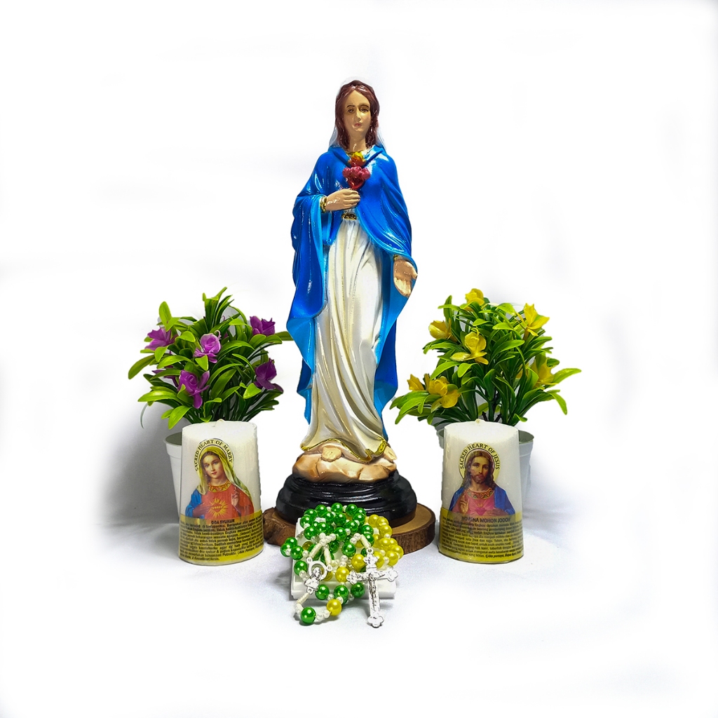 Jual (30-cm) Paket Doa Devosi Kepada Bunda Maria/Devosi Rosario Kepada ...