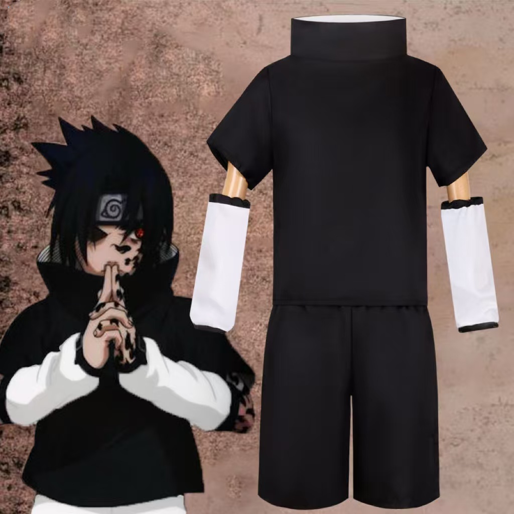 Jual Naruto Sasuke Childhood Second Generation Cosplay Japanese Uchiha ...