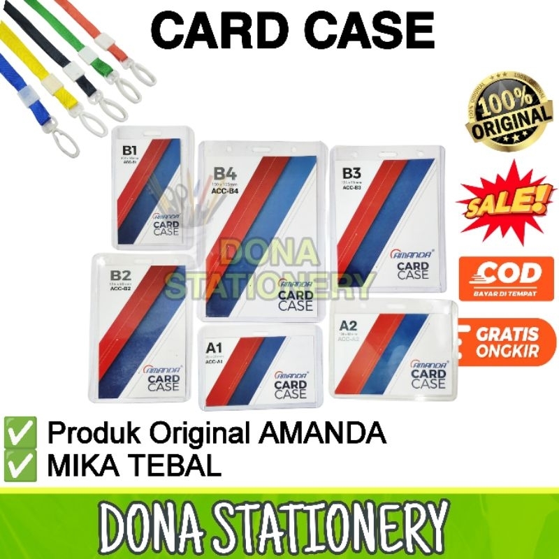 Jual ID CARD Amanda B1 B2 B3 B4 | NameTag | TALI ID CARD 1 CM | TALI ...