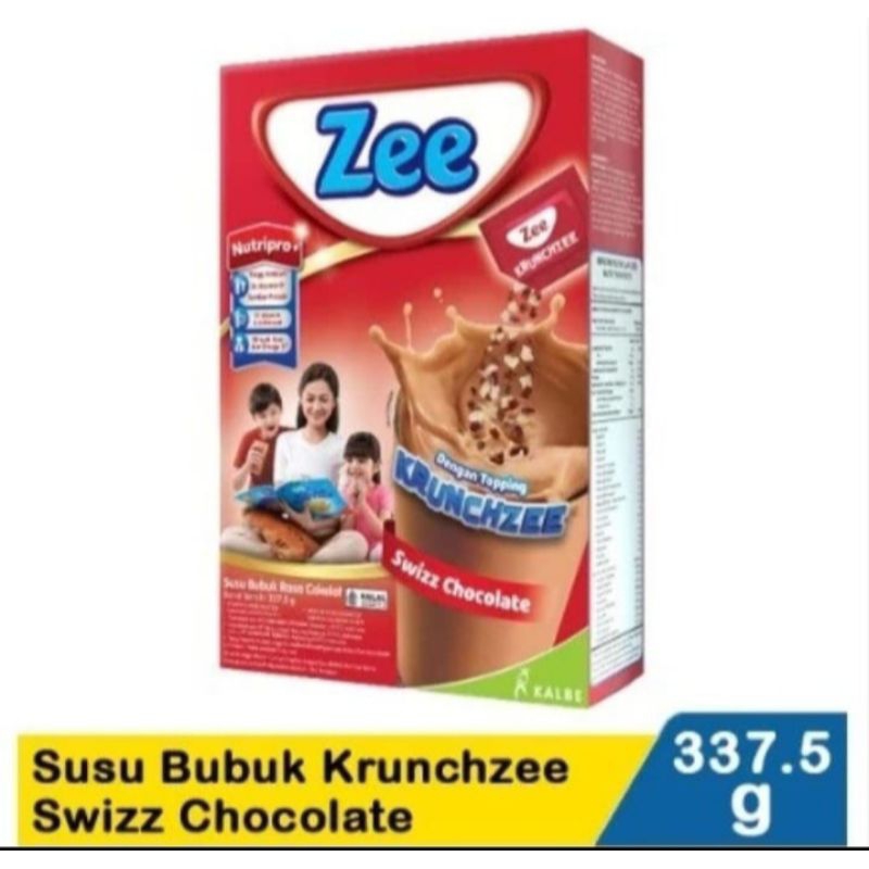 Jual Zee Susu Bubuk Rasa Vanila / Coklat 337,5g | Shopee Indonesia