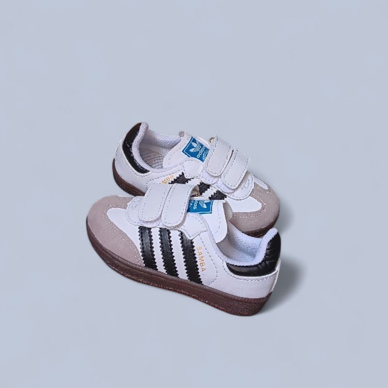 Jual Sepatu samba anak kids ukuran kecil 21 sampai 35 model perekat ...