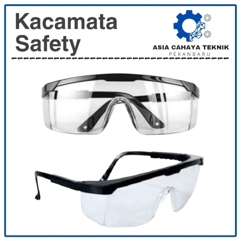 Jual Kacamata Safety - Kacamata Gerinda Las - Kacamata Anti Debu ...