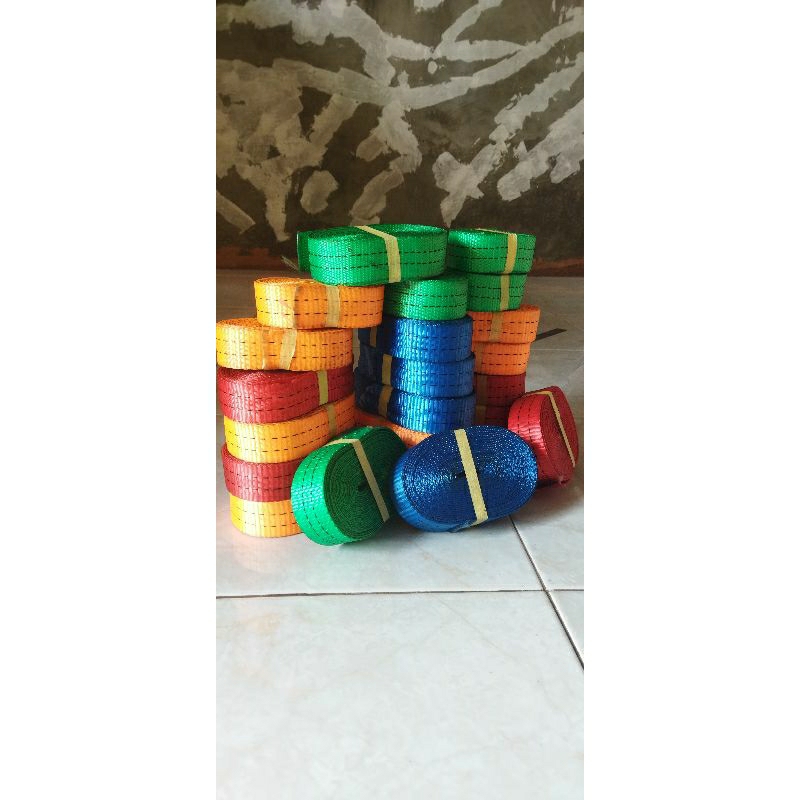 Jual tali trek belt rachet tie down tali krek lebar 4 cm break load ...