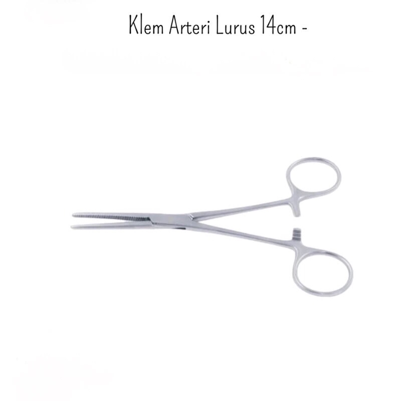 Jual Pean Lurus 14cm / Artery Clamp / Klem Arteri | Shopee Indonesia