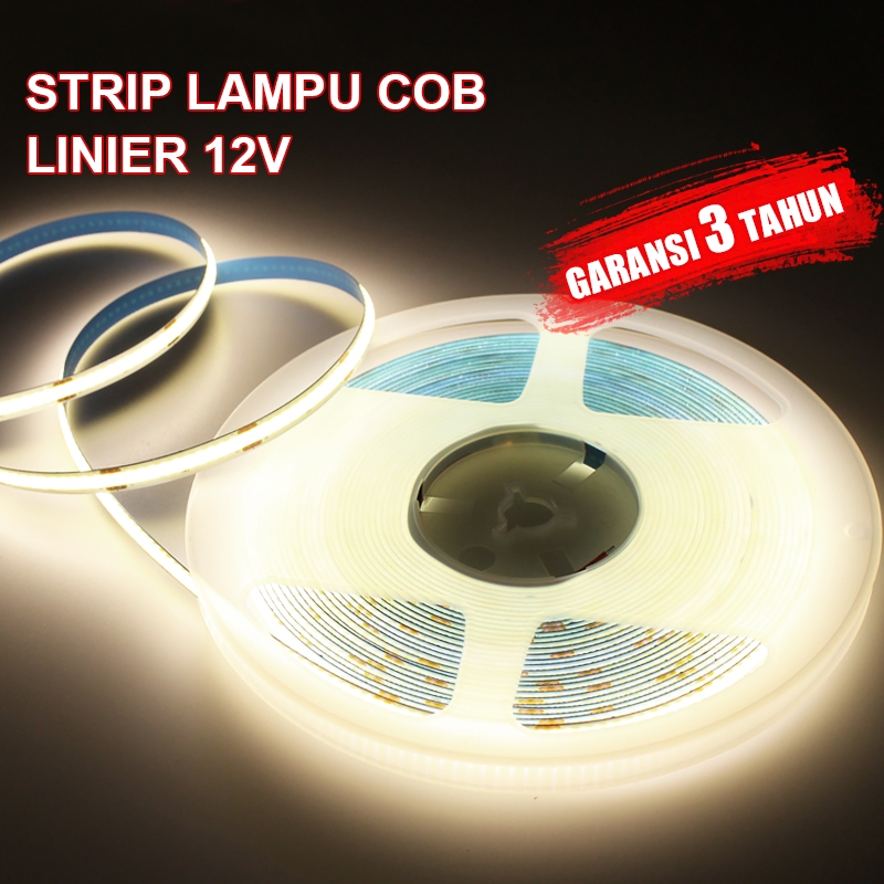 Jual Strip lampu LED COB12V Lampu LED strip lampu ruangan COB kecerahan ...