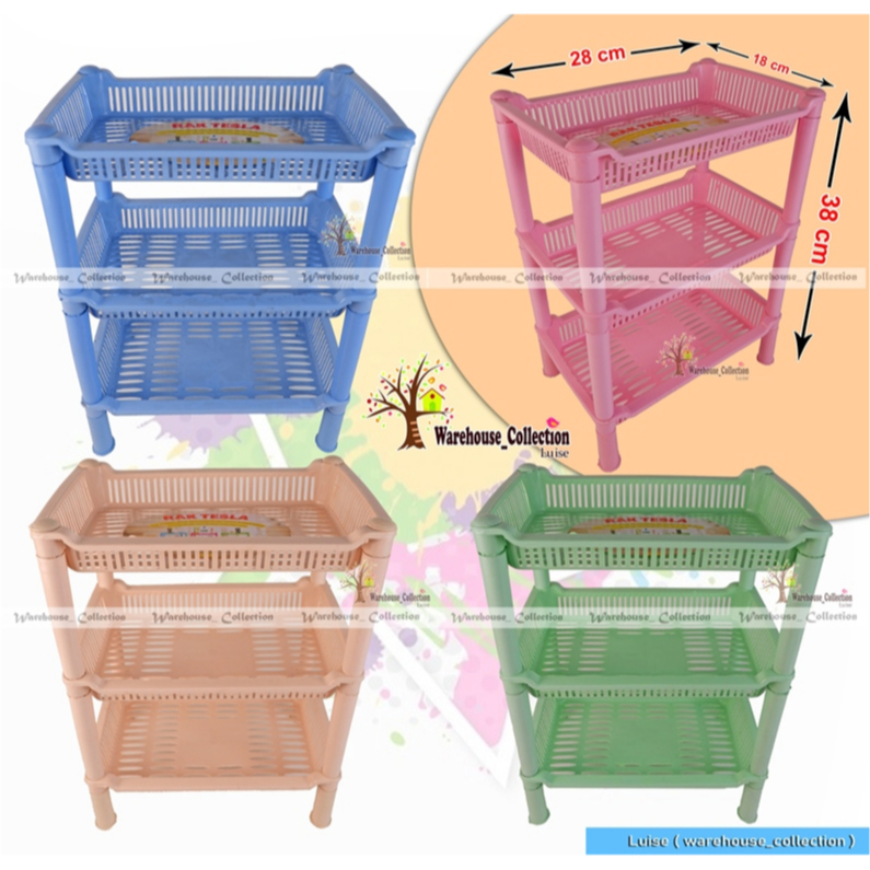 Jual RAK BUMBU DAPUR & KOSMETIK || STORAGE || Rak Kecil Segi Plastik ...
