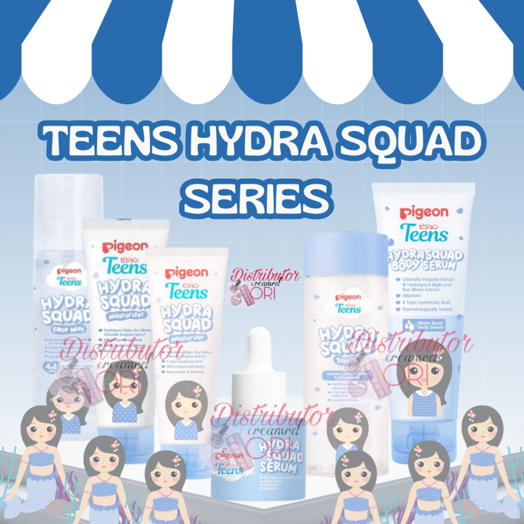 Jual PIGEON TEENS HYDRA SQUAD SERIES | MOISTURIZER 50ML | TONER | SERUM ...