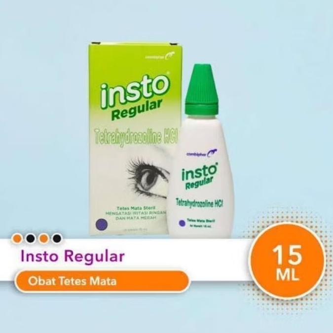 Jual INSTO REGULAR 15 ML / TETES MATA INSTO REGULAR 15ML | Shopee Indonesia