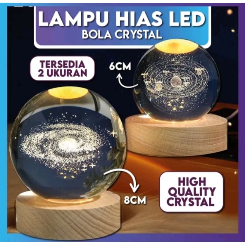 Jual Lampu LED Hias Kristal Bulat Motif Karakter | Shopee Indonesia
