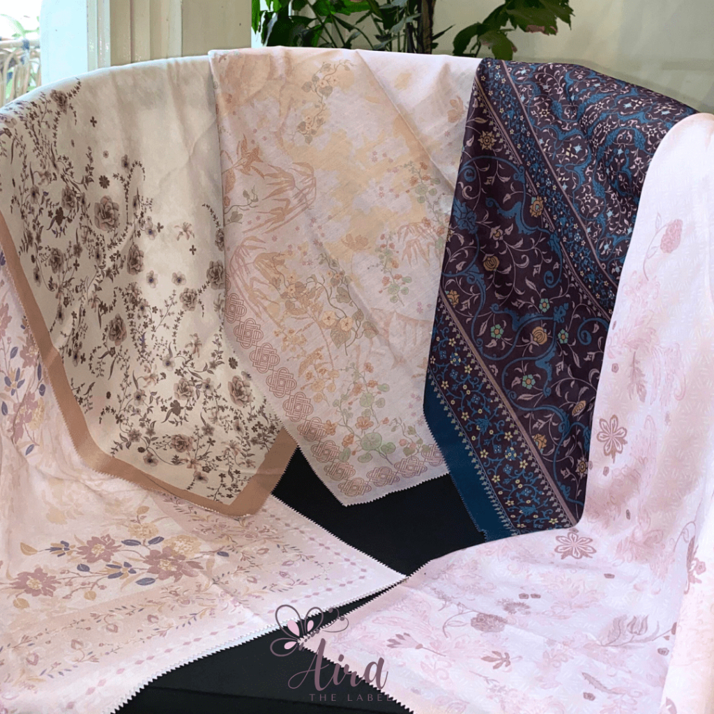Jual Hijab Motif Voal Sublim LIMITED by Aira the label | Shopee Indonesia