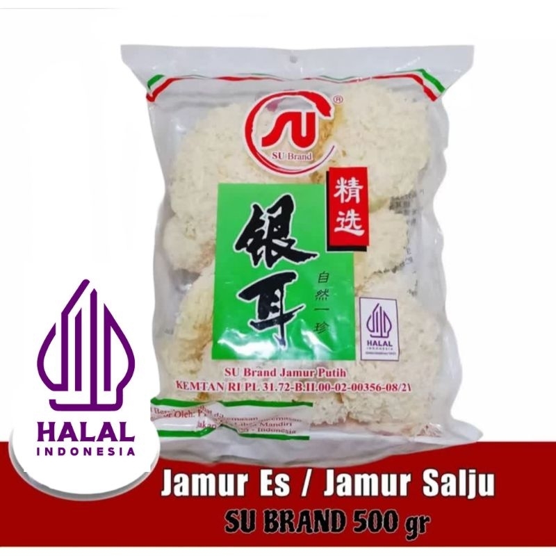 Jual Su Brand Jamur putih jamur es jamur salju 500gr | Shopee Indonesia