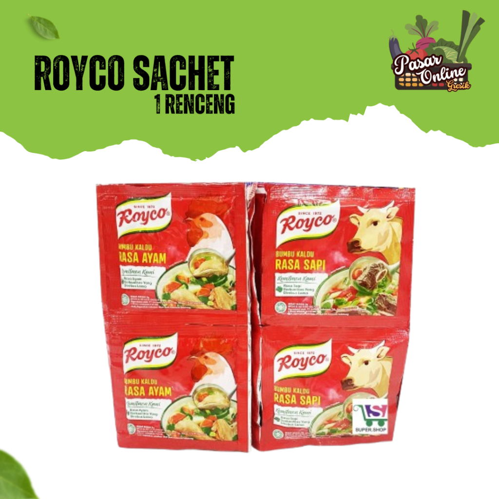 Jual ROYCO SACHET - 1 RENCENG | Shopee Indonesia