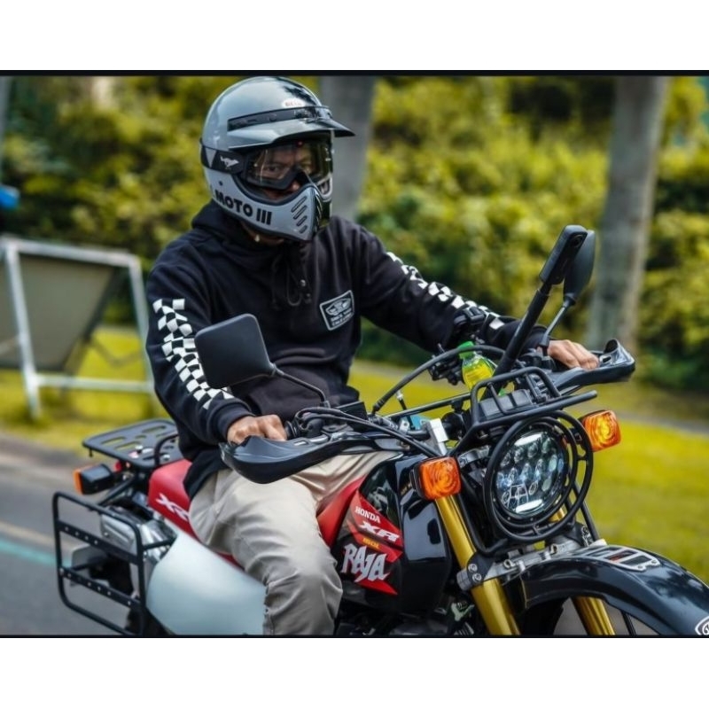 Jual Lampu depan headlamp daymaker led trail custom Cyclops KLX WR TS ...