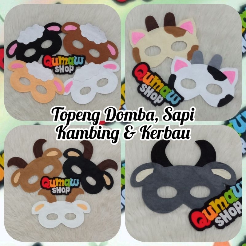 Jual topeng domba sapi kambing kerbau | Shopee Indonesia