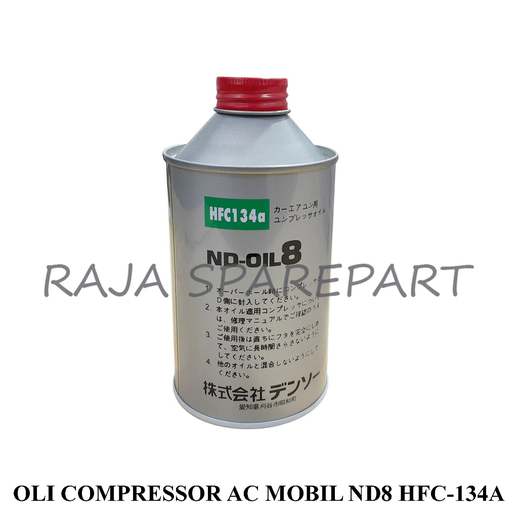 Jual OND8 OLI/Oli Kompresor AC MOBIL ND-OIL8 TOKYO JEPANG HFC134A 250ML ...
