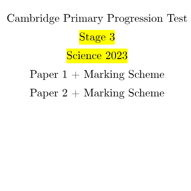 Jual Cambridge Primary Progression Stage 3 Science Tahun 2023 | Shopee ...