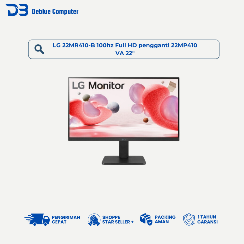 Jual LG 22MR410-B 100hz Full HD pengganti 22MP410 VA 22" | Shopee Indonesia