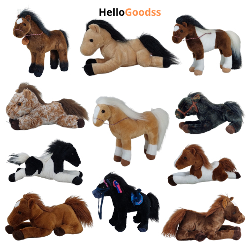 Jual Boneka Hewan Horse Kuda Cute Unik - Ukuran M ( Cocok Untuk Hadiah ...