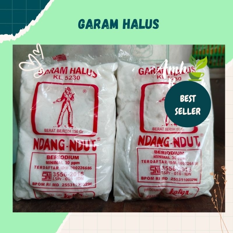 Jual Garam Halus cap Ndangdut kemasan 150 gram | Shopee Indonesia