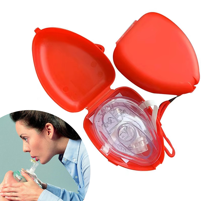 Jual 1Set Medical Cpr Mask Masker Resusitasi Mouth To Mouth Medical Cpr ...