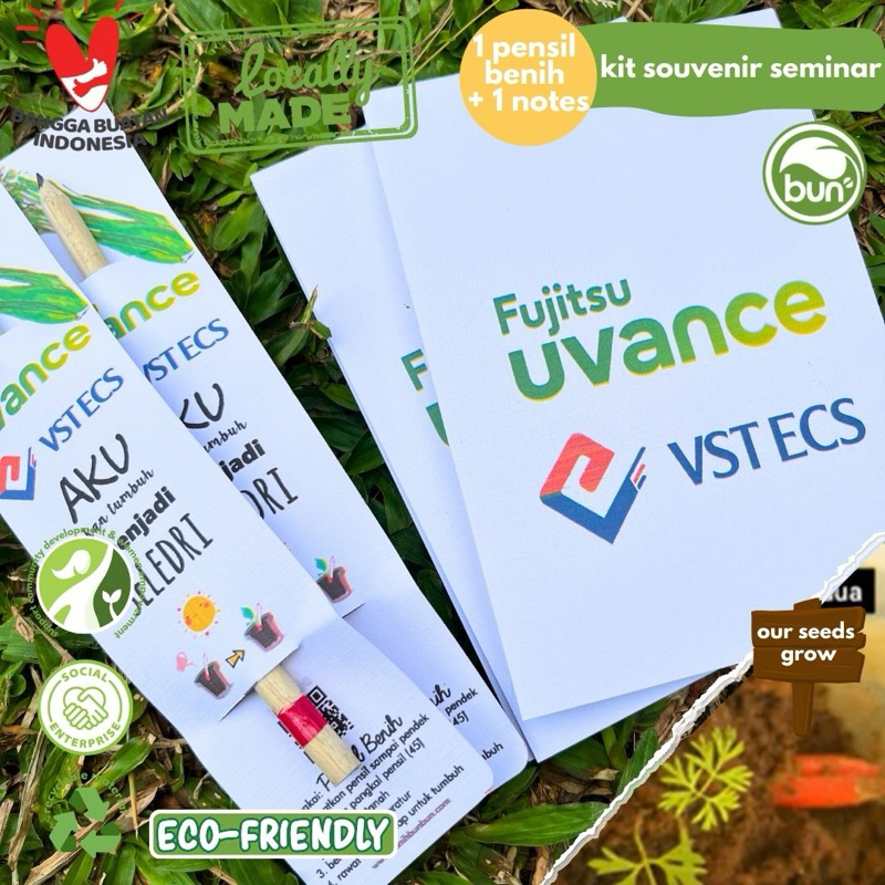 Jual SOUVENIR KIT SEMINAR PAKET NOTES BOOK dan PENSIL BENIH EDUKASI ...