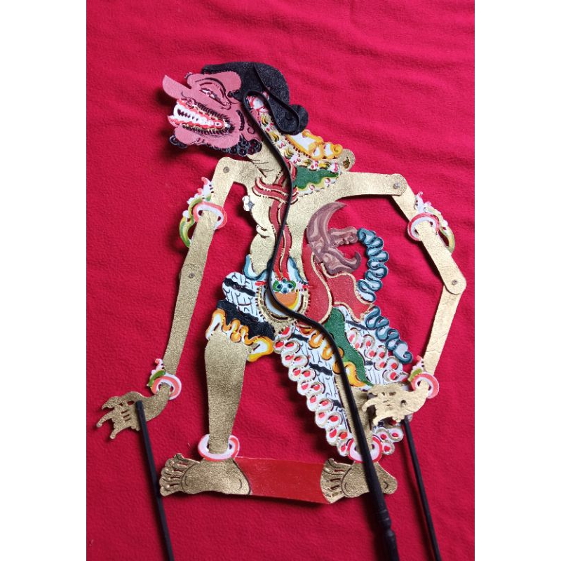 Jual Wayang Kulit asli Indonesia Buto cakil/Wayang Buto Cakil | Shopee ...