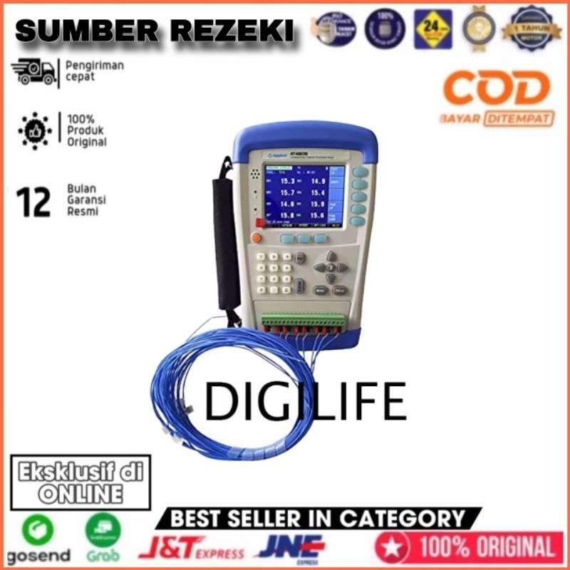 Jual Applent AT4808 Thermocouple 8 Channel Temperature Data Logger ...