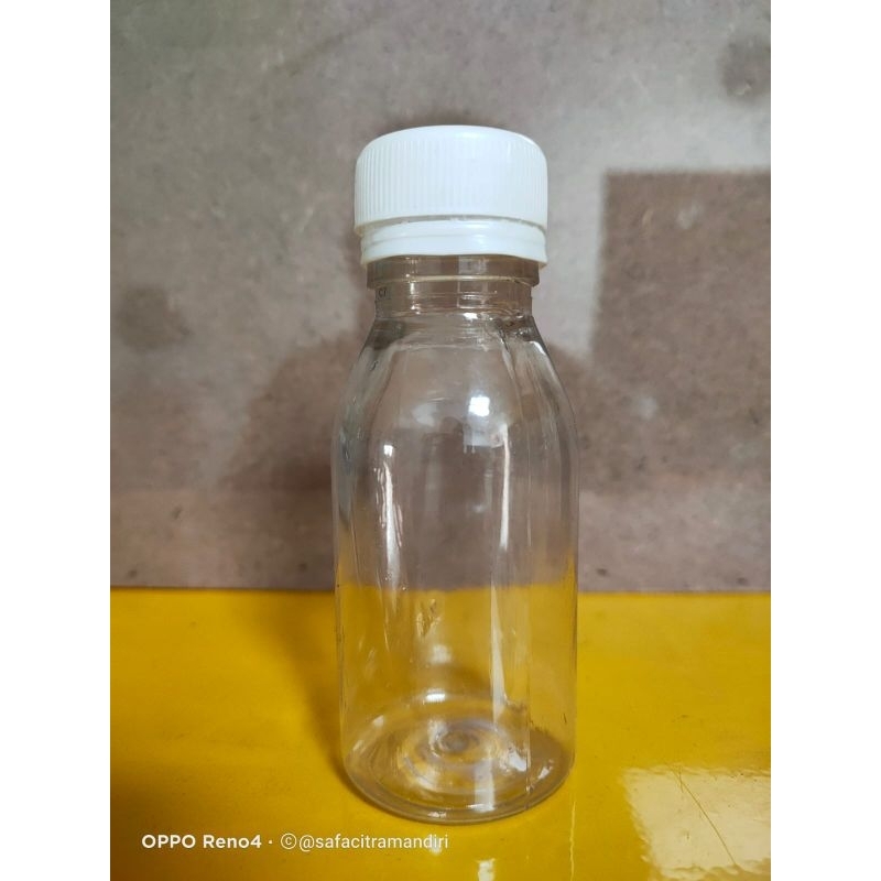 Jual Botol Plastik Bening / Botol Sirup Plastik Clear / Botol Minuman ...