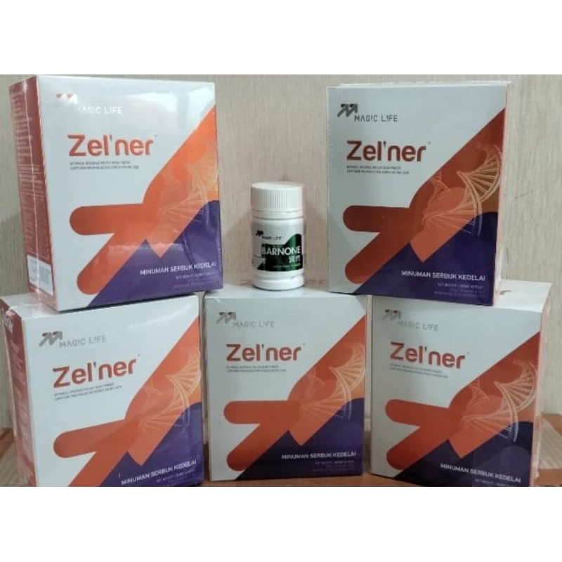 Jual 5 box zelner Magiclife Original free Barnone | Shopee Indonesia