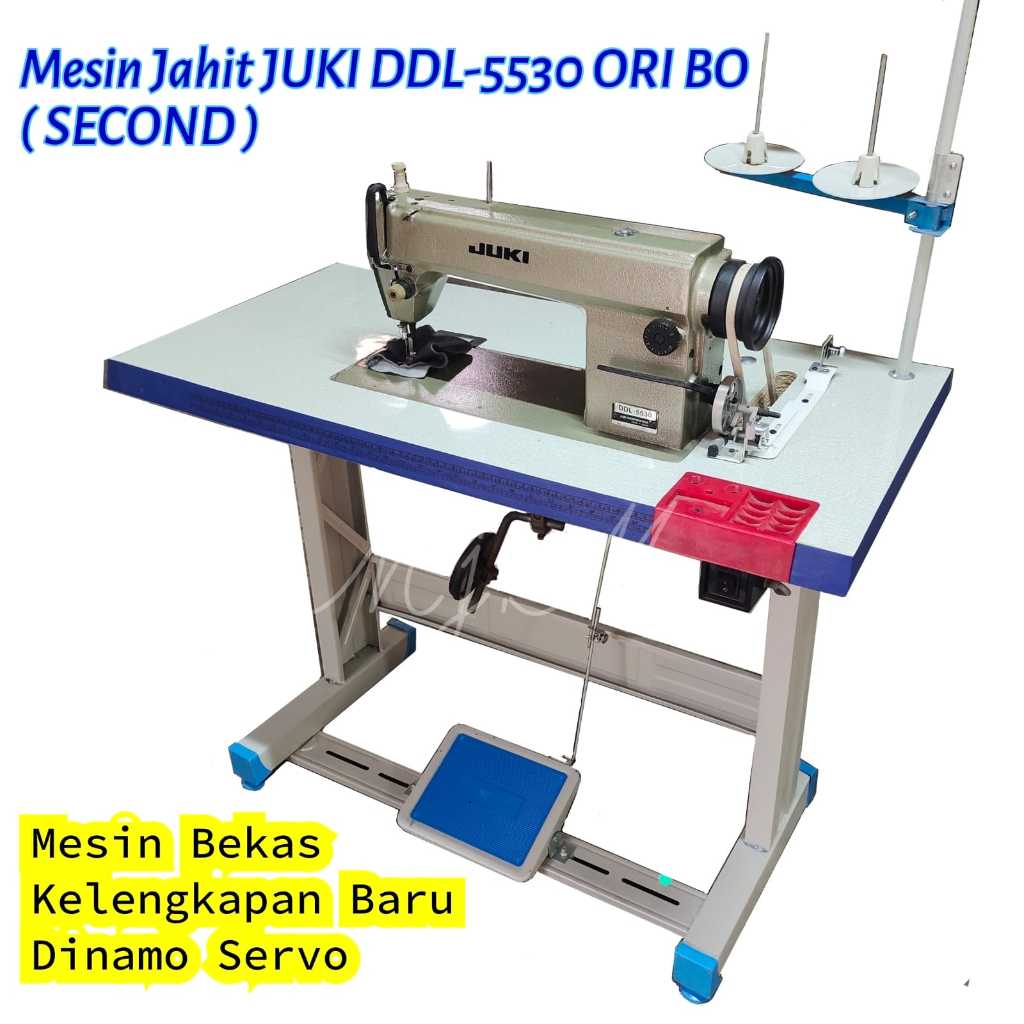 Jual MESIN JAHIT JARUM SATU JUKI DDL-5530 ORI BO ( BEKAS/SECOND ) KELENGKAPAN BARU / mesin jahit ...