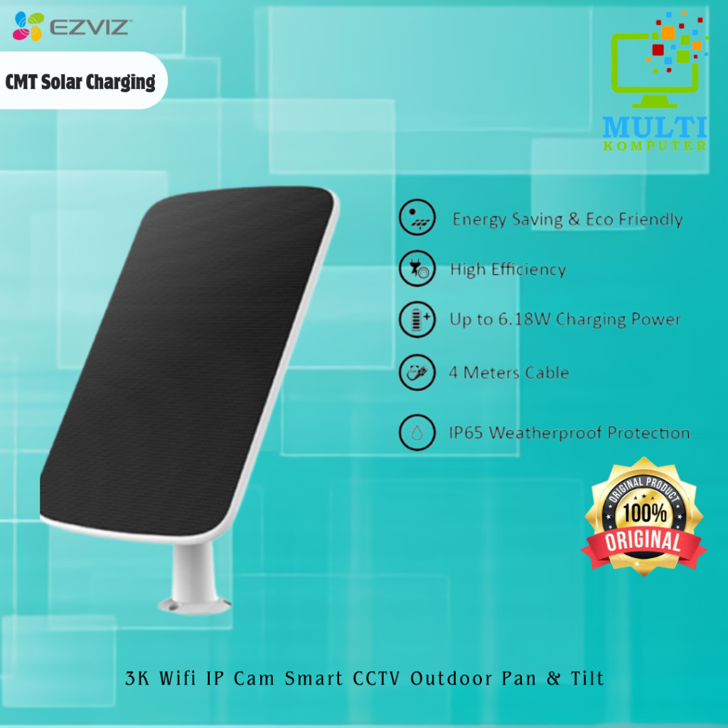 Jual SOLAR PANEL Ezviz CMT Solar Charging Panel C for Smart Home IP ...
