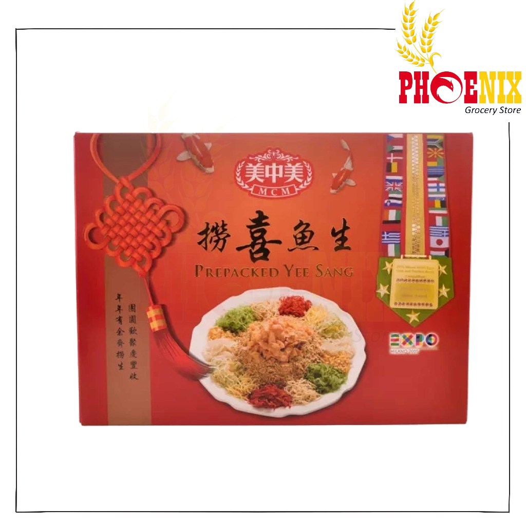 Jual Yee Sang (Lou Sang) - RED BOX MCM Prepacked Yee Sang 600gram ...