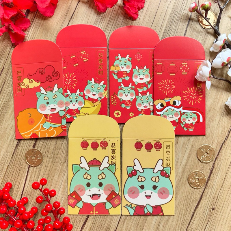 Jual CNY 2025 - CLASSIC DRAGON ANGPAO | Shopee Indonesia