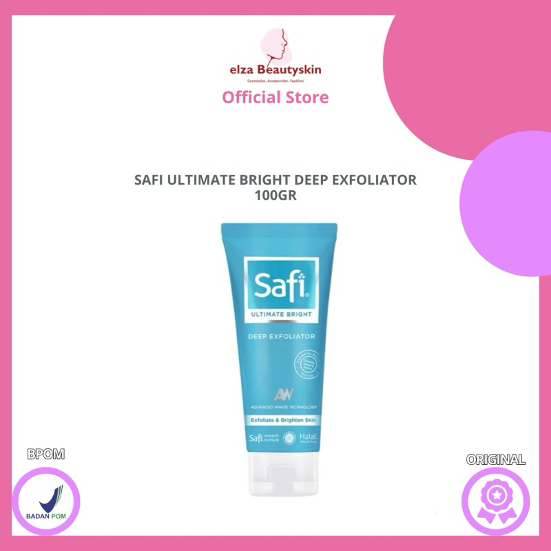 Jual Safi Ultimate Bright Deep Exfoliator 100 G | Shopee Indonesia