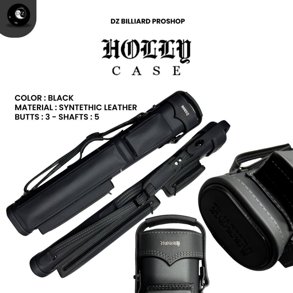 Jual Holly Case Reborn Black - 3 Butts 5 Shafts / Tas Billiard | Shopee ...