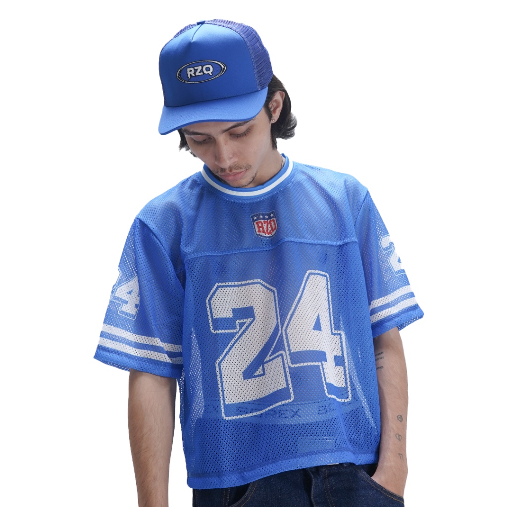 Jual RZQ / 24 / BOXY MESH SERIES / Jersey / Oversize / Streetwear ...