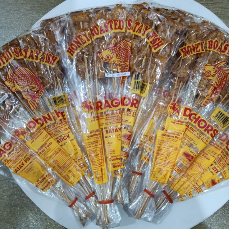 Jual Satay Fish Thailand /Sate Ikan Jadul /Satay Jadul /Satay | Shopee ...