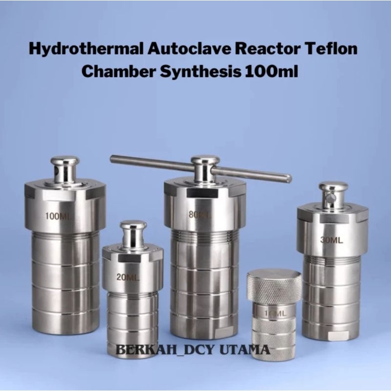 Jual Hydrothermal Autoclave Reactor Teflon Chamber Synthesis 100ml | Shopee Indonesia
