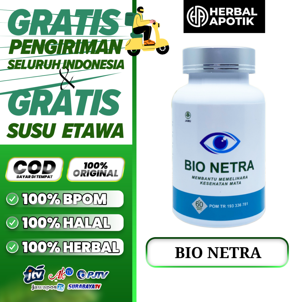 Jual BIO NETRA | NUTRISI MATA | OBAT MATA KAPSUL | | Shopee Indonesia