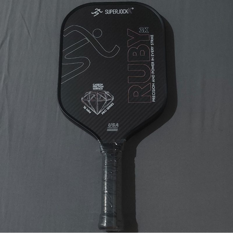 Jual Pickleball Paddle Racket Raket Pickleball Ball Bola Carbon Fiber ...
