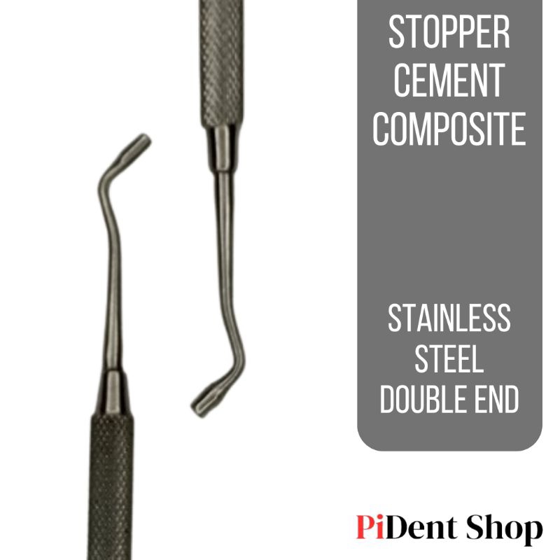 Jual Stopper composite cement instrument double end | Shopee Indonesia