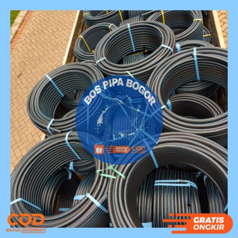 Jual Pipa selang air HDPE 1/2 inch pn 16 100m/roll | Shopee Indonesia