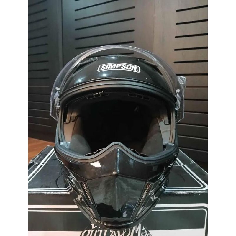 Jual HELM FULL FACE SIMPSON M30 BANDIT | Shopee Indonesia