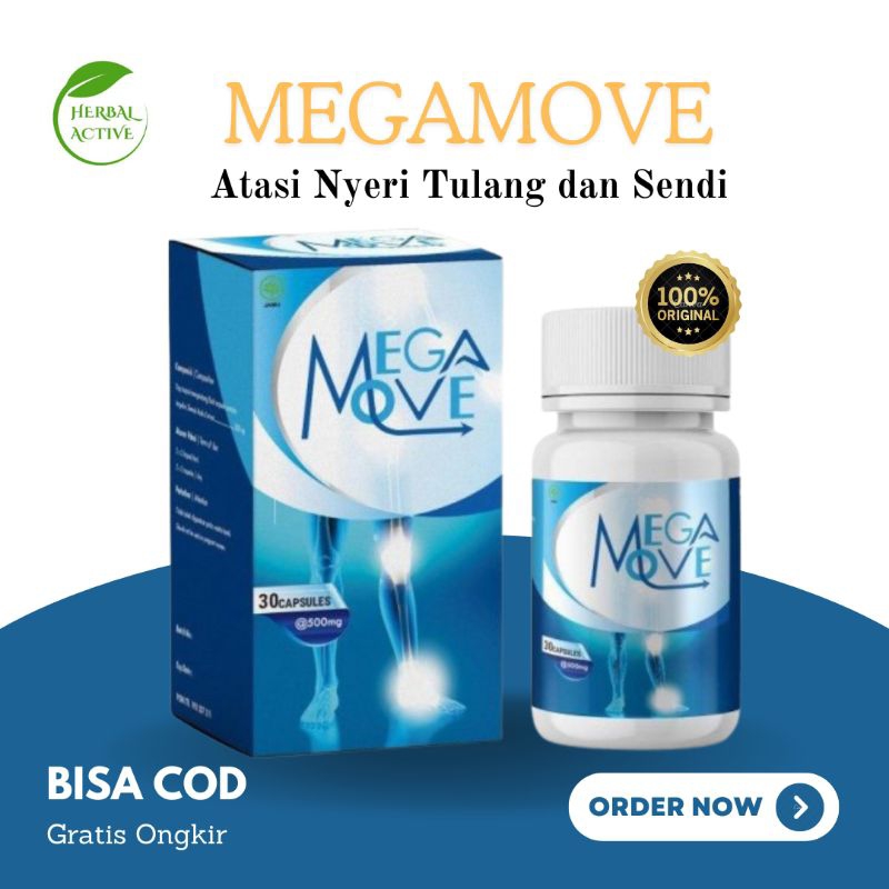 Jual Megamove Asli Herbal Original Obat Nyeri Sendi Ampuh | Shopee Indonesia