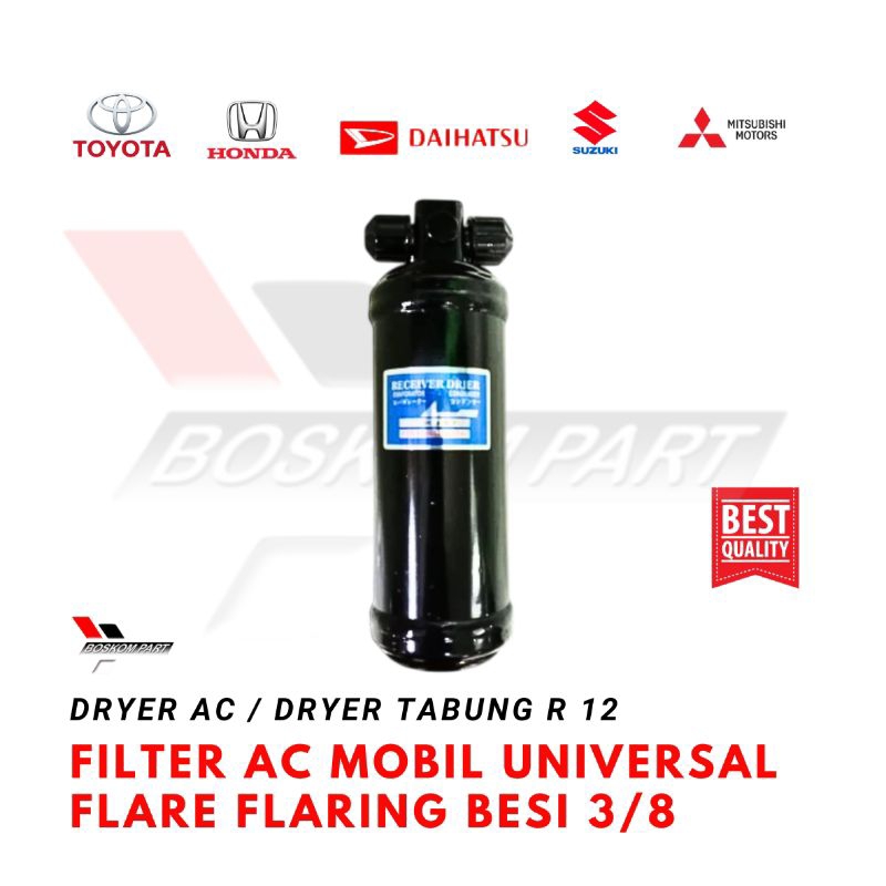 Jual Drayer Drier Dryer Filter AC Flare Flaring Besi 3/8 R12 Mobil ...