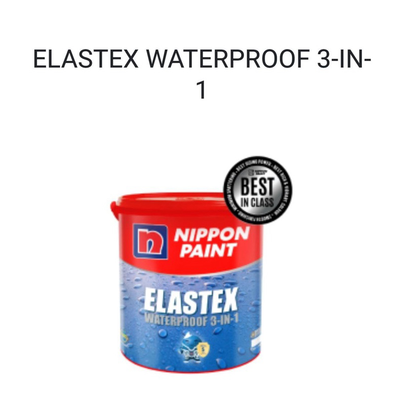 Jual Nippon Paint Elastex Waterproof 3-IN-1 | Shopee Indonesia
