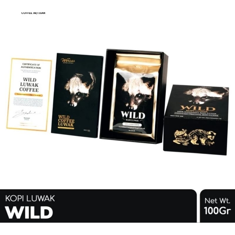 Jual Worcas Kopi luwak Asli 100gr medium box | Shopee Indonesia