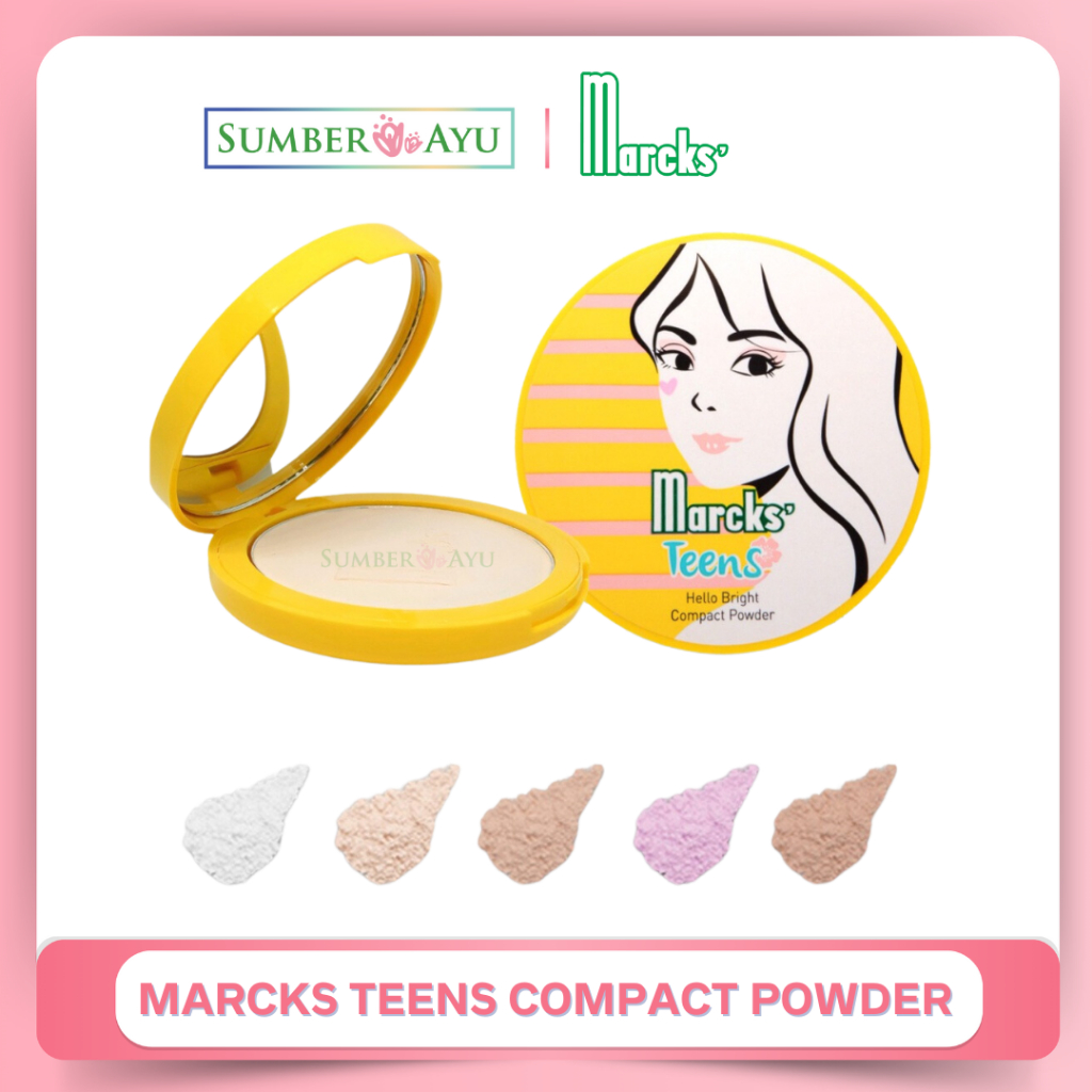 Jual SUMBER AYU Marcks Teens Compact Powder | Shopee Indonesia