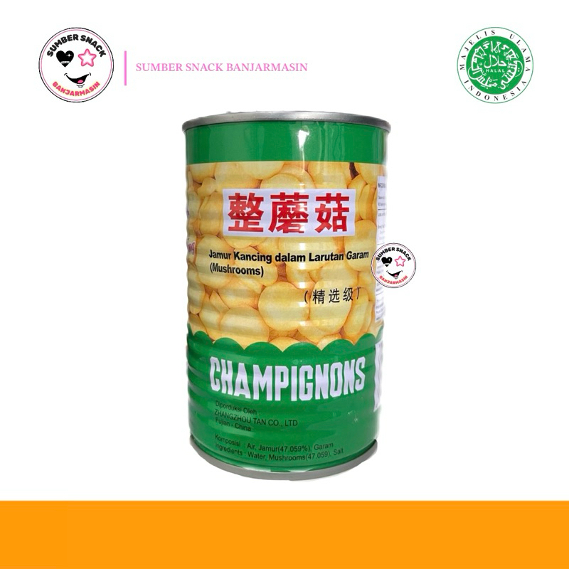 Jual Fu Yong Fong Mushrooms Jamur Kancing Kaleng (400g) | Shopee Indonesia